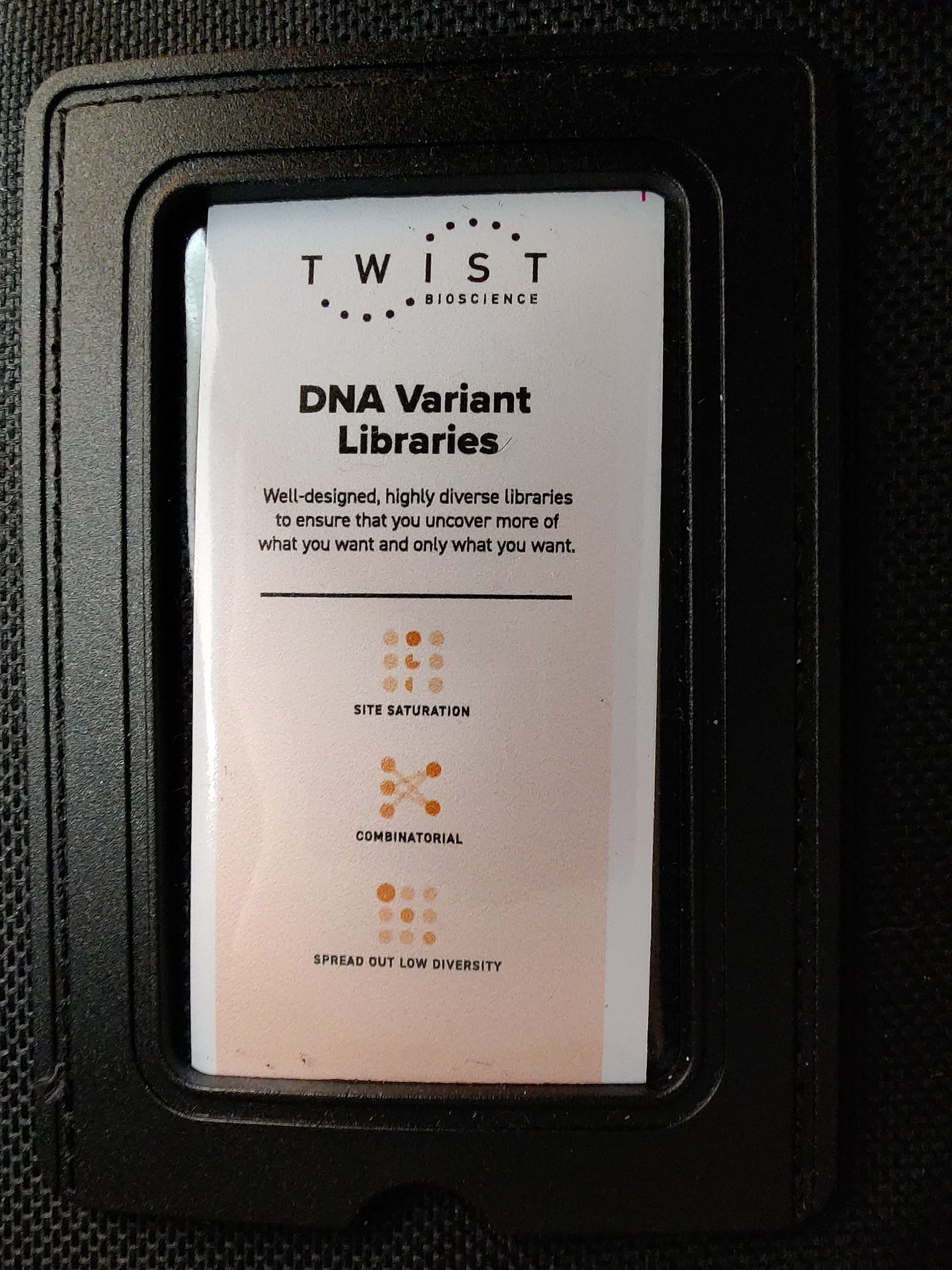 Roller Banner - "DNA Variant Libraries" - Minnac Logistics